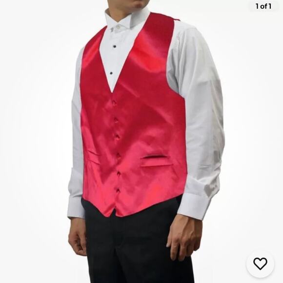 The Unbranded Brand | Jackets & Coats | Tuxedo Vest Red And Black ...